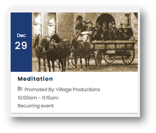 How Recurring Events Are Displayed on Yodel – Yodel