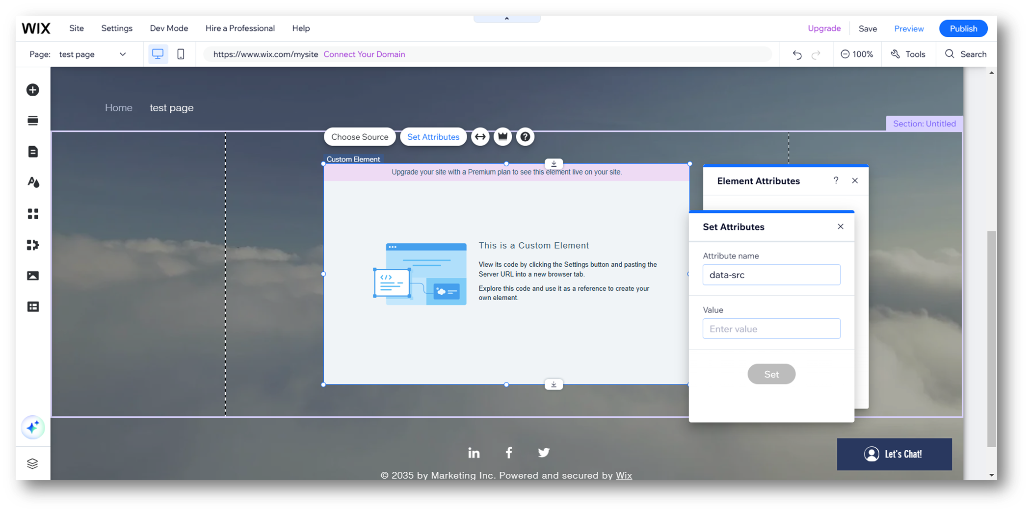 How to place the Yodel Widget on a Wix Website – Yodel