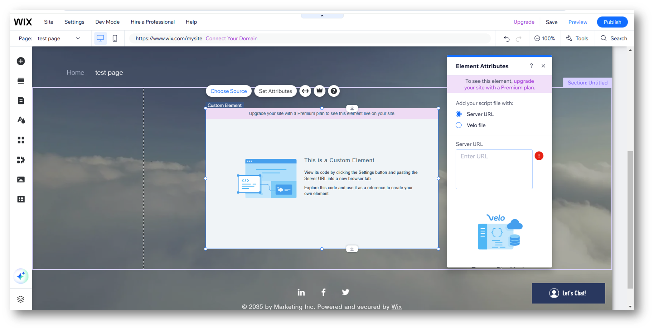 How to place the Yodel Widget on a Wix Website – Yodel